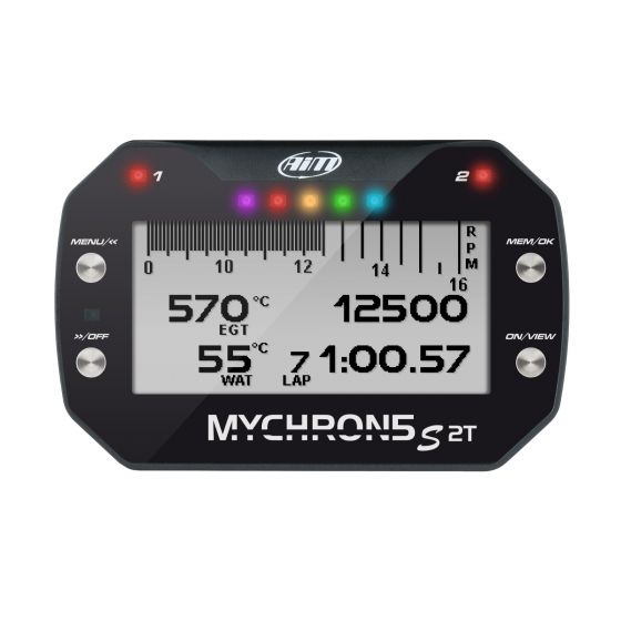 AIM MyChron5S 2T (датчик T выхл.(T12), кабель для 2-х датч. TC)
